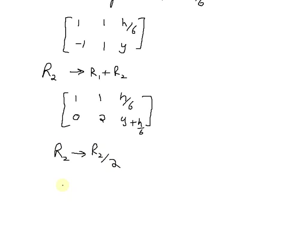 SOLVED: Row reduce the matrix into reduced row echelon form. SOLVED: Row reduce the matrix into reduced row echelon form.