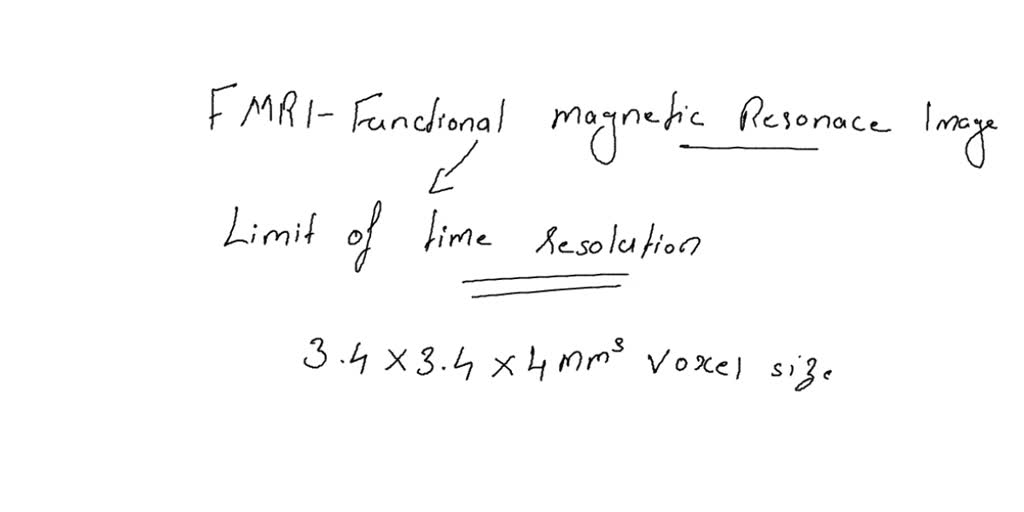 Solved The Options High Spatial Resolution Low Spatial Resolution