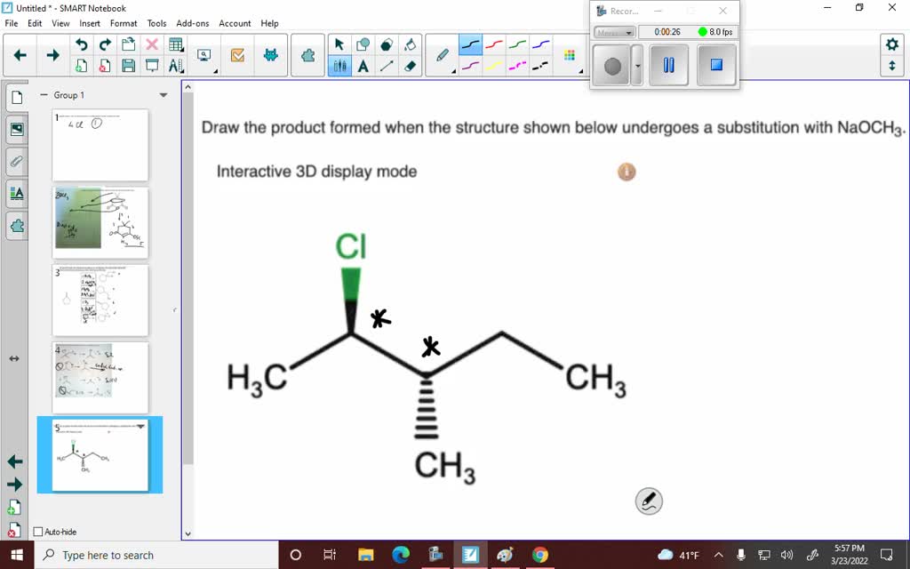 SOLVED: Draw the product formed when the structure shown below ...