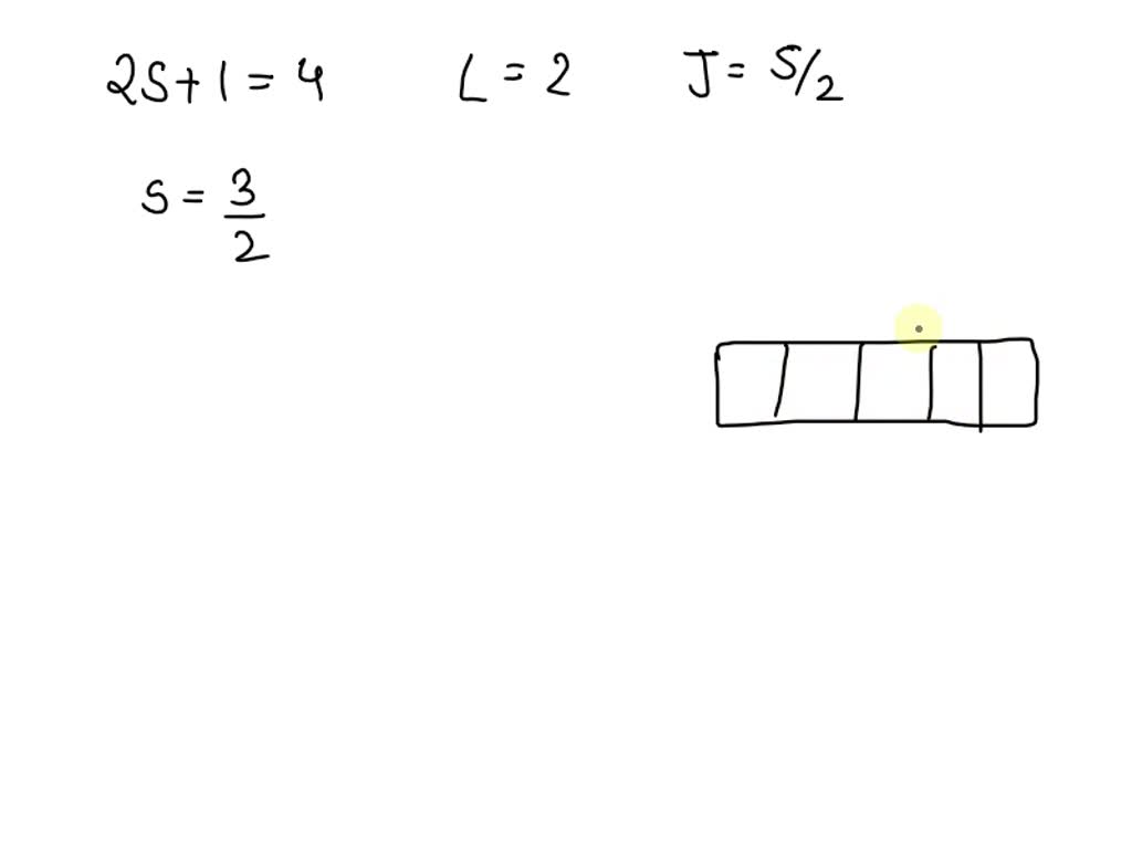 The term symbol for a particular atomic state is 4D5/2. What is the ...