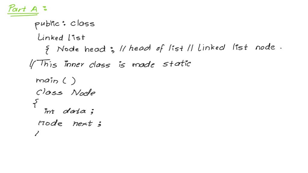 SOLVED: Question 1. Given the head of a singly linked list,sort the ... SOLVED: Question 1. Given the head of a singly linked list,sort the ...