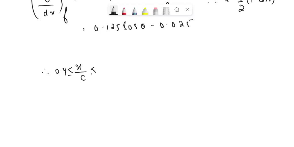 SOLVED: An NACA 2412 airfoil has a mean camber line defined as: y = 0 ...