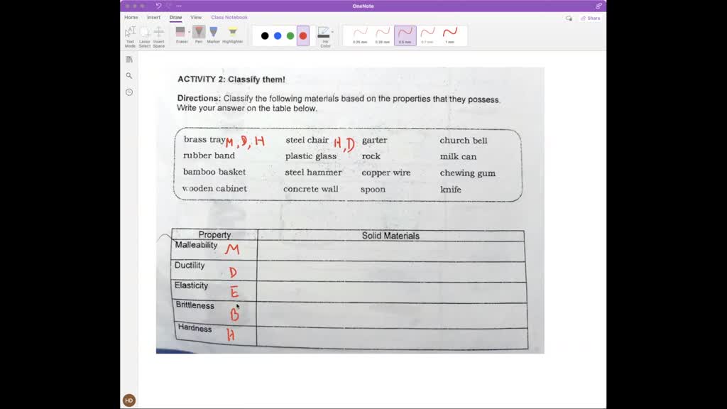 SOLVED: ACTIVITY 2: Classify them! Directions: Classify the following ... SOLVED: ACTIVITY 2: Classify them! Directions: Classify the following ...