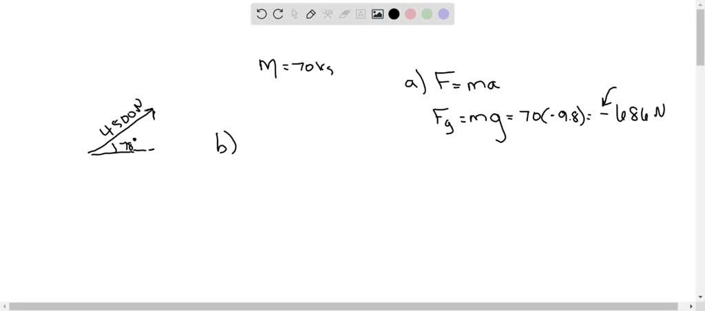 SOLVED: During a long jump, a ground reaction force of 4500 N is acting ...