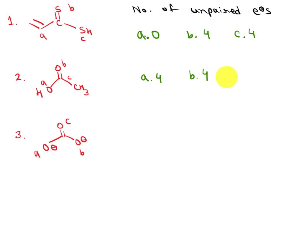 SOLVED: Specify the number of nonbonding electron pairs that are ...