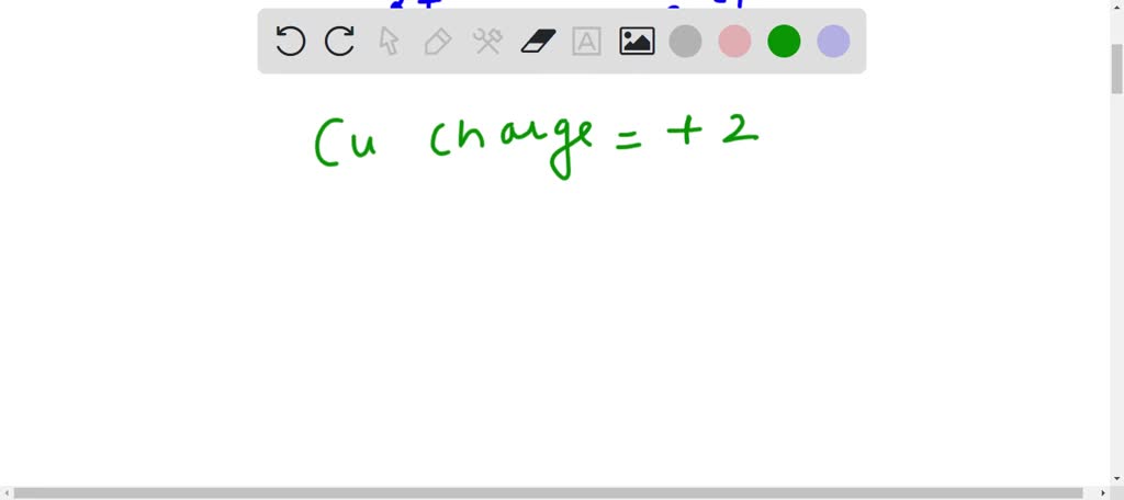 SOLVED: What are the respective charges of the ions in the compound ...