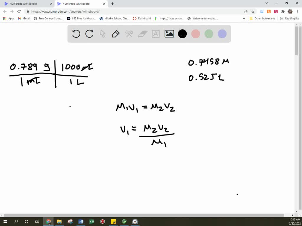 SOLVED: Using the figure below; estimate the totab volume of solution formed by mixing 40 mL of ...