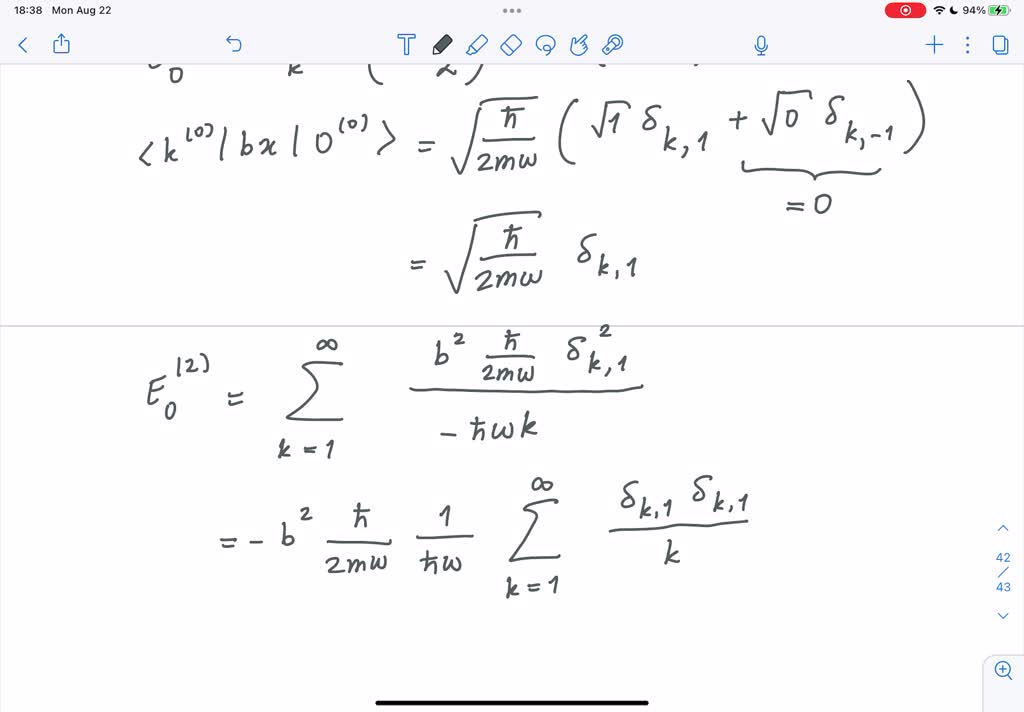 Consider a one-dimensional simple harmonic oscillator whose classical angular frequency is ω0 ...