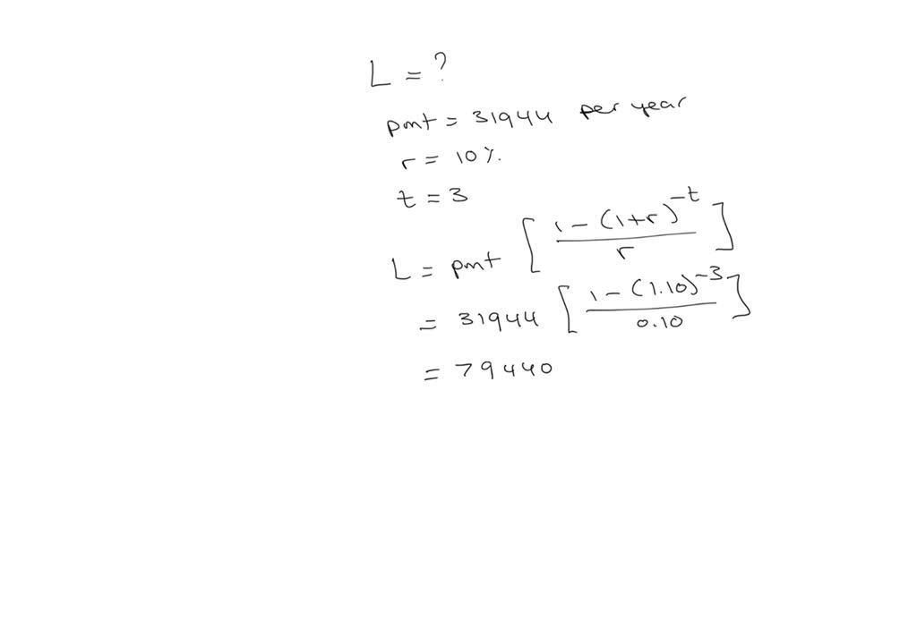 A Sum Was Lent To X For Three Years By An Organization Who Fixed A