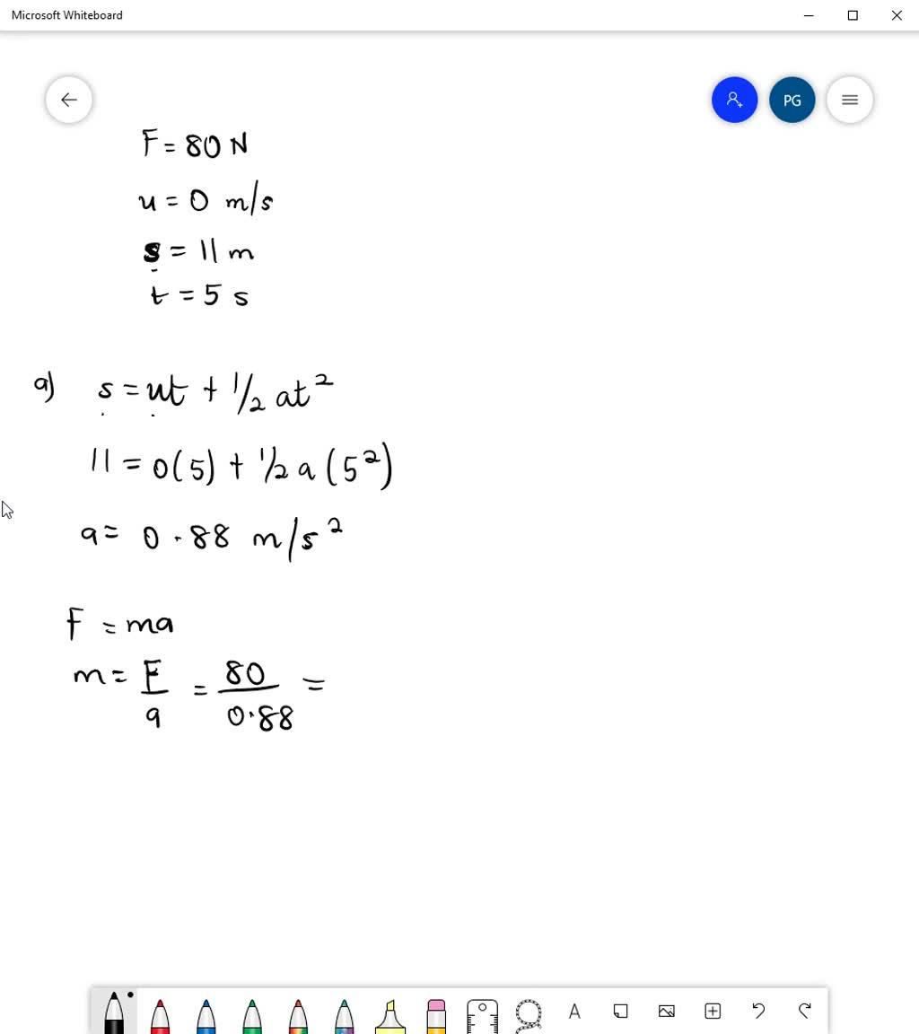 A dockworker applies a constant horizontal force of 80.0 N to a block ... A dockworker applies a constant horizontal force of 80.0 N to a block ...
