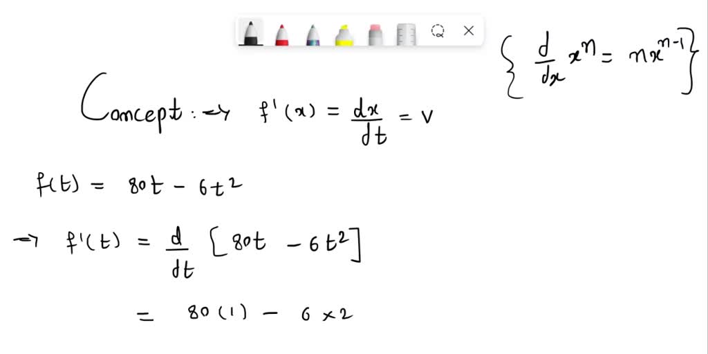 SOLVED: 35-36 particle moves along straight line with equation of motion f(t). where is measured ...