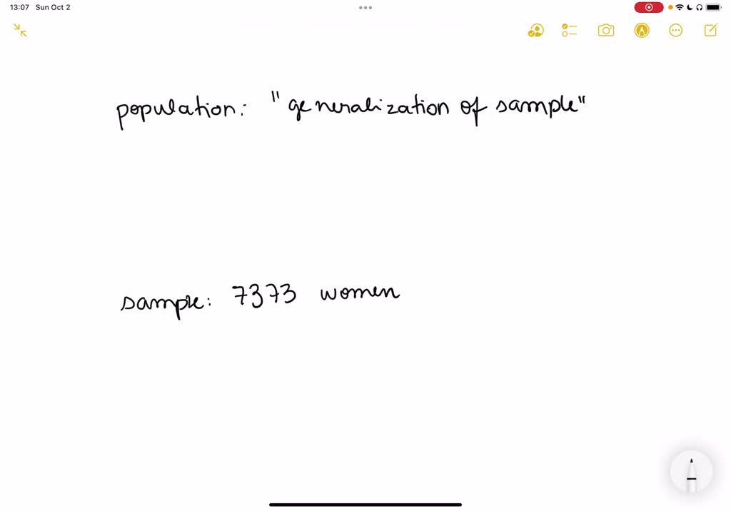 SOLVED: A research objective is presented. For each, identify the ...