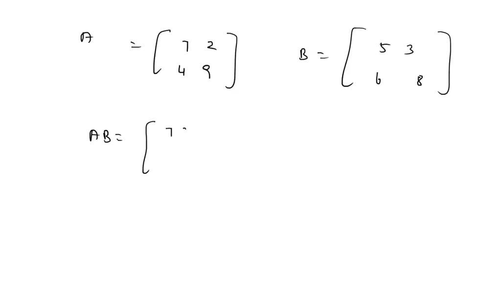 SOLVED: Explain why the formula is not valid for matrices. Illustrate your argument with ...