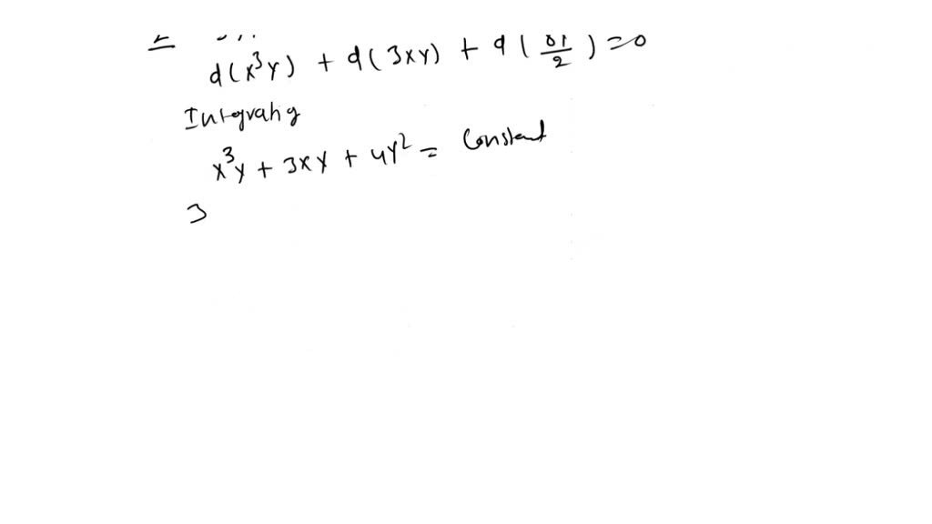 Solved Texts Solve The Following Ordinary Differential Equations Ode