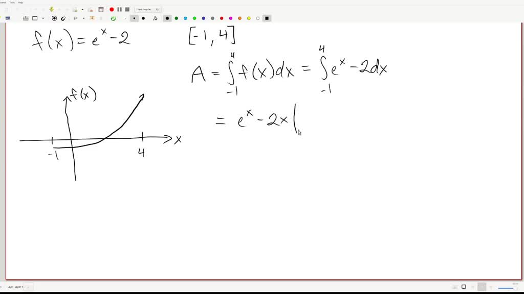 SOLVED: Use the definite integral to find the area between the x-axis ...