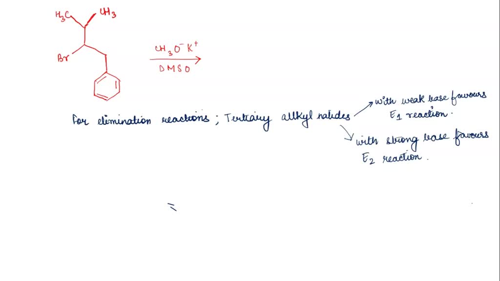 SOLVED: Draw the major elimination product formed in the reaction. Select Draw Rings More CH3OK ...