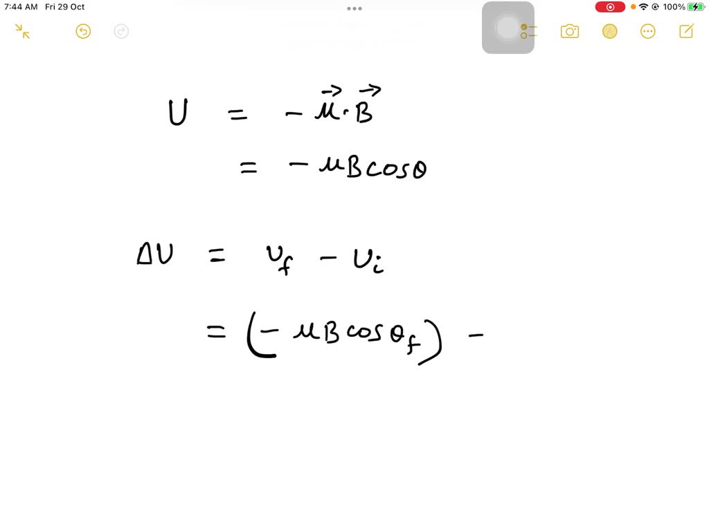 SOLVED: QUESTION poin A coil with magnetic moment 1.59 A.m? is oriented ... SOLVED: QUESTION poin A coil with magnetic moment 1.59 A.m? is oriented ...