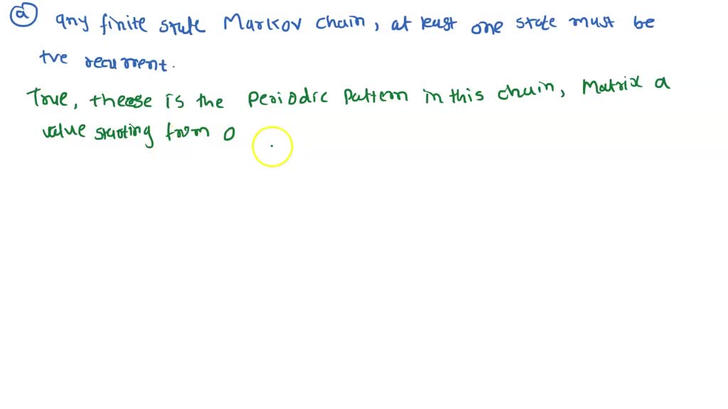 SOLVED: Question 2: Problem solving (10 Marks) Describe the Markov ... SOLVED: Question 2: Problem solving (10 Marks) Describe the Markov ...