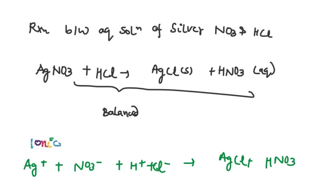 Complete And Balance The Molecular Equation For The Reaction Between Complete And Balance The Molecular Equation For The Reaction Between