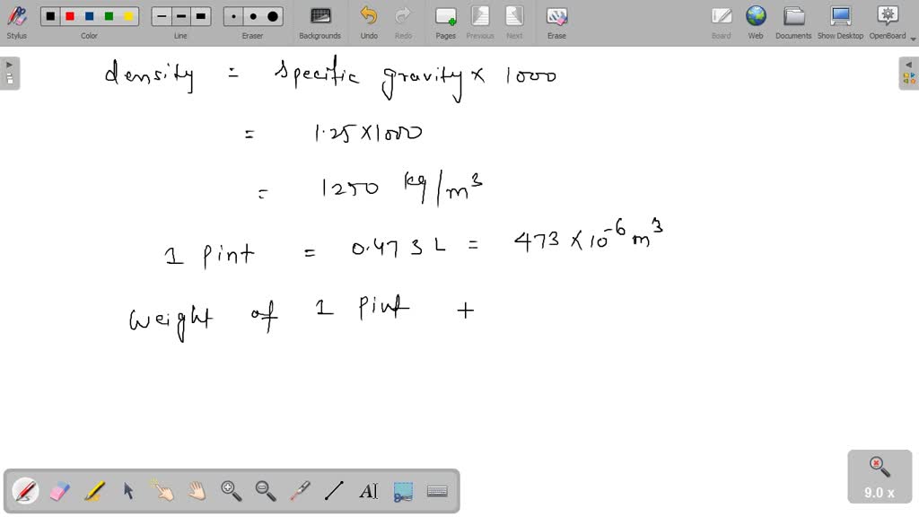 SOLVED: Glycerin, USP (specific gravity 1.25), costs 54.25 per pound. If students in a ...