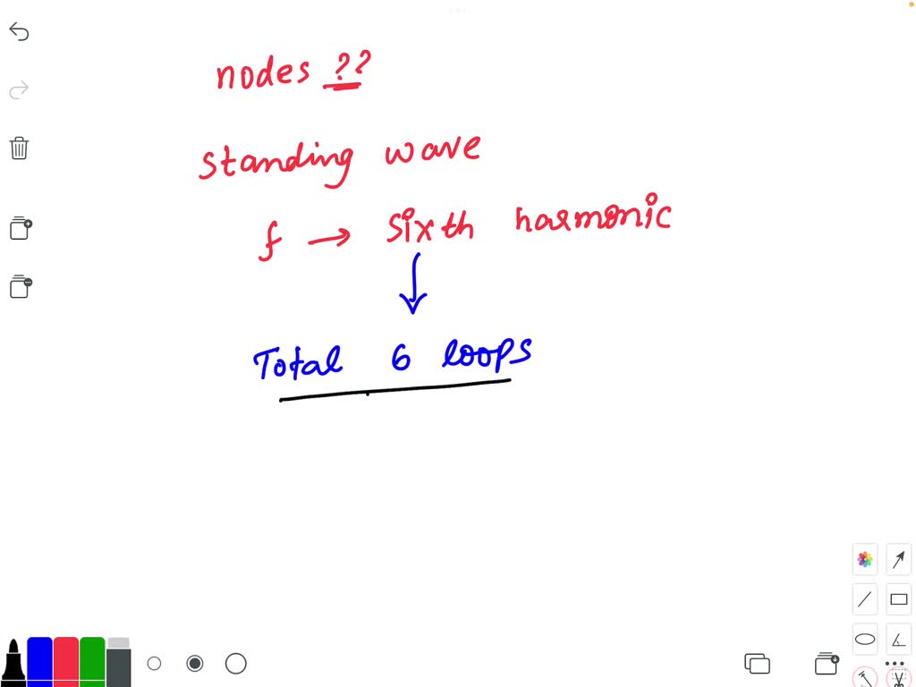 SOLVED: How many nodes does standing wave in string have at the ...