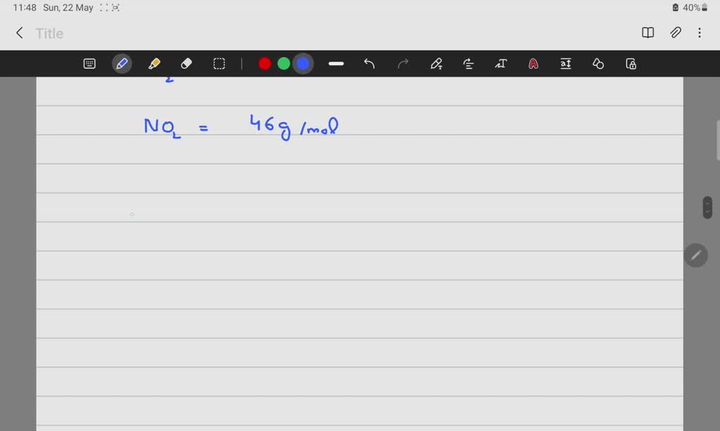 SOLVED: 'Calculate mass % of nitrogen and oxygen in NO2. Calculate mass ...