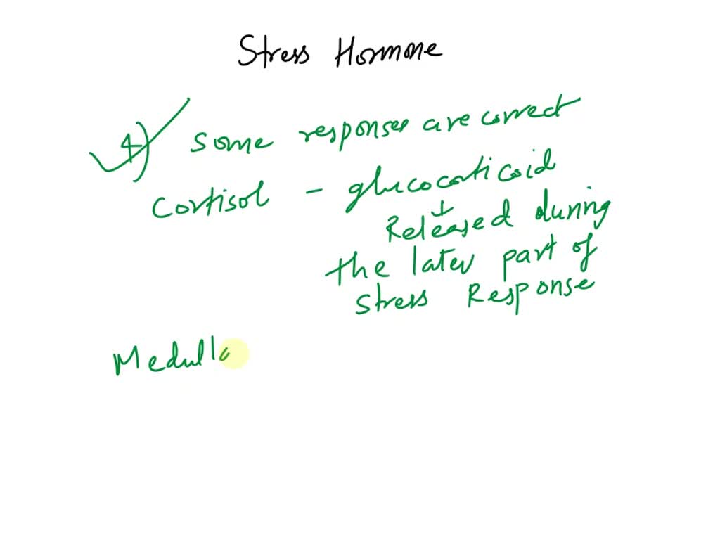 SOLVED: The body's reaction to stress is called what? Multiple Choice ...