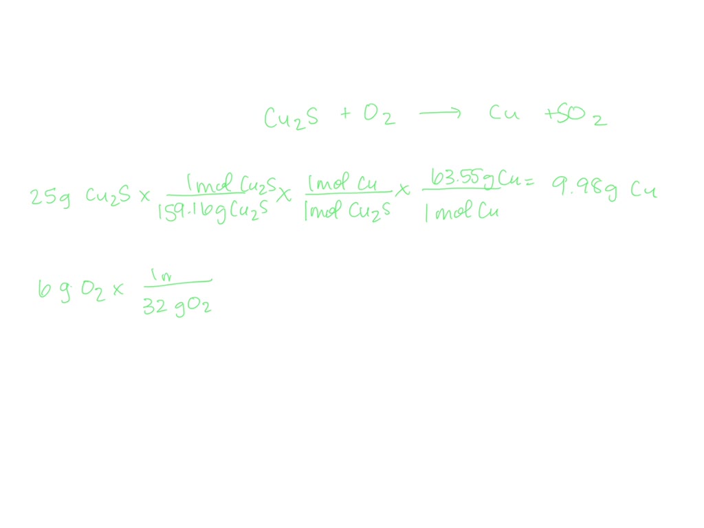SOLVED: Pure copper may be produced by the reaction of copper(I ...