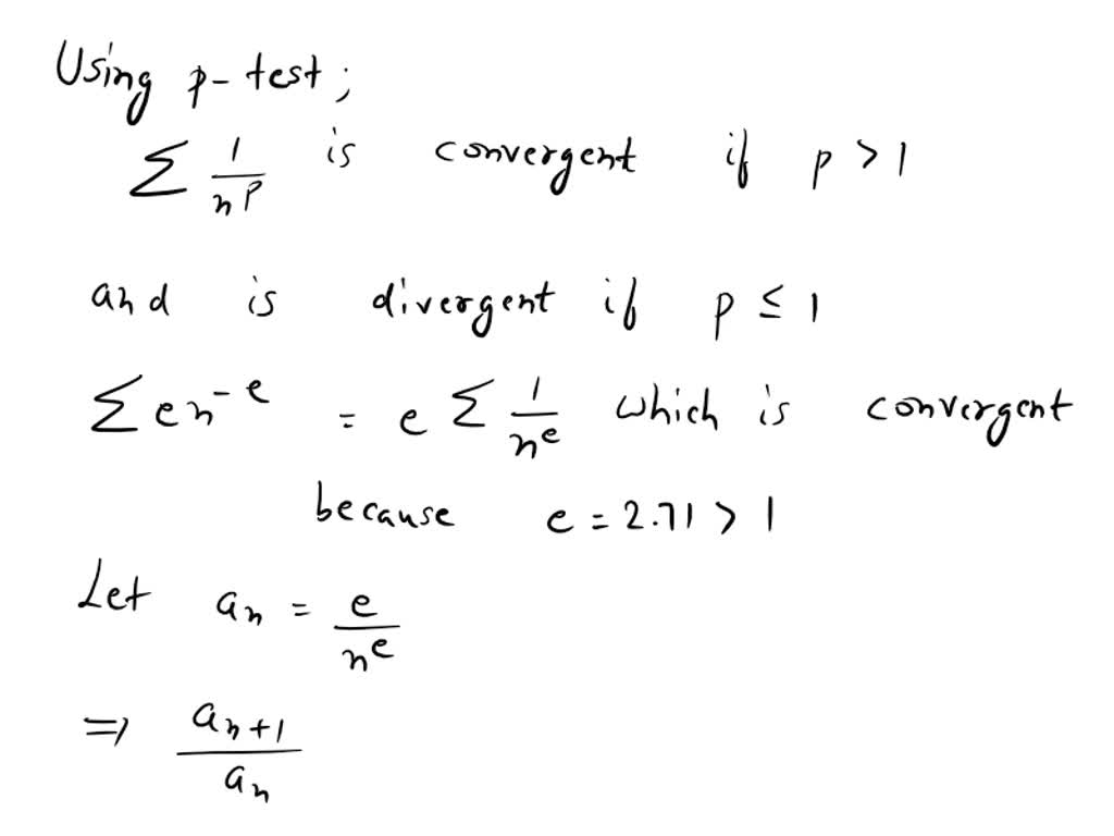 SOLVED: For the series (-5)^(2+n), test the convergence. Select one ...