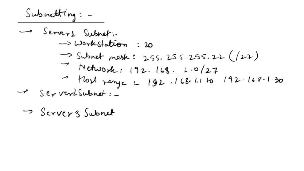 SOLVED: Local Area Network Simulation using Cisco Packet Tracer (CPT) A ...