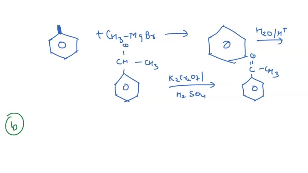 SOLVED: Texts: How would you convert the following compounds into the ...