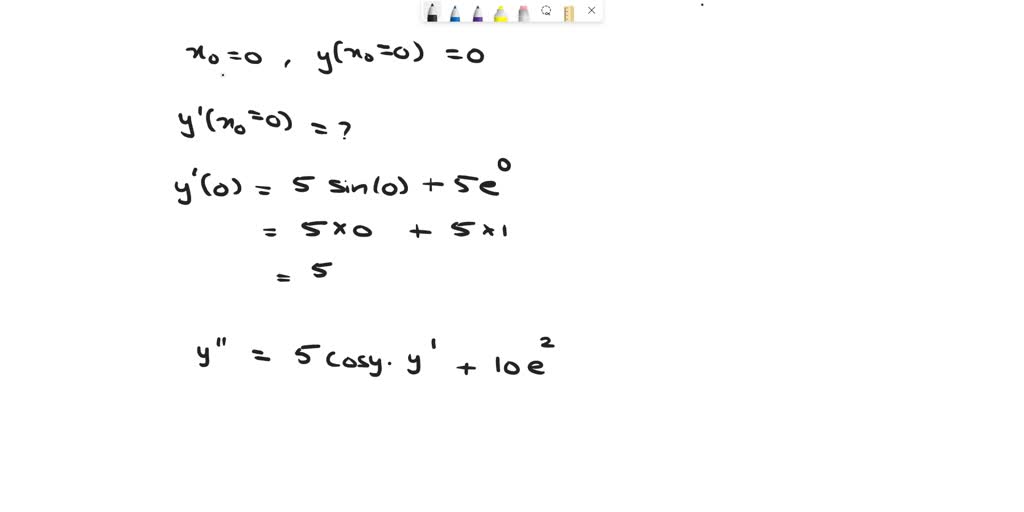 Solved Determine The First Three Nonzero Terms In The Taylor Polynomial Approximation For The