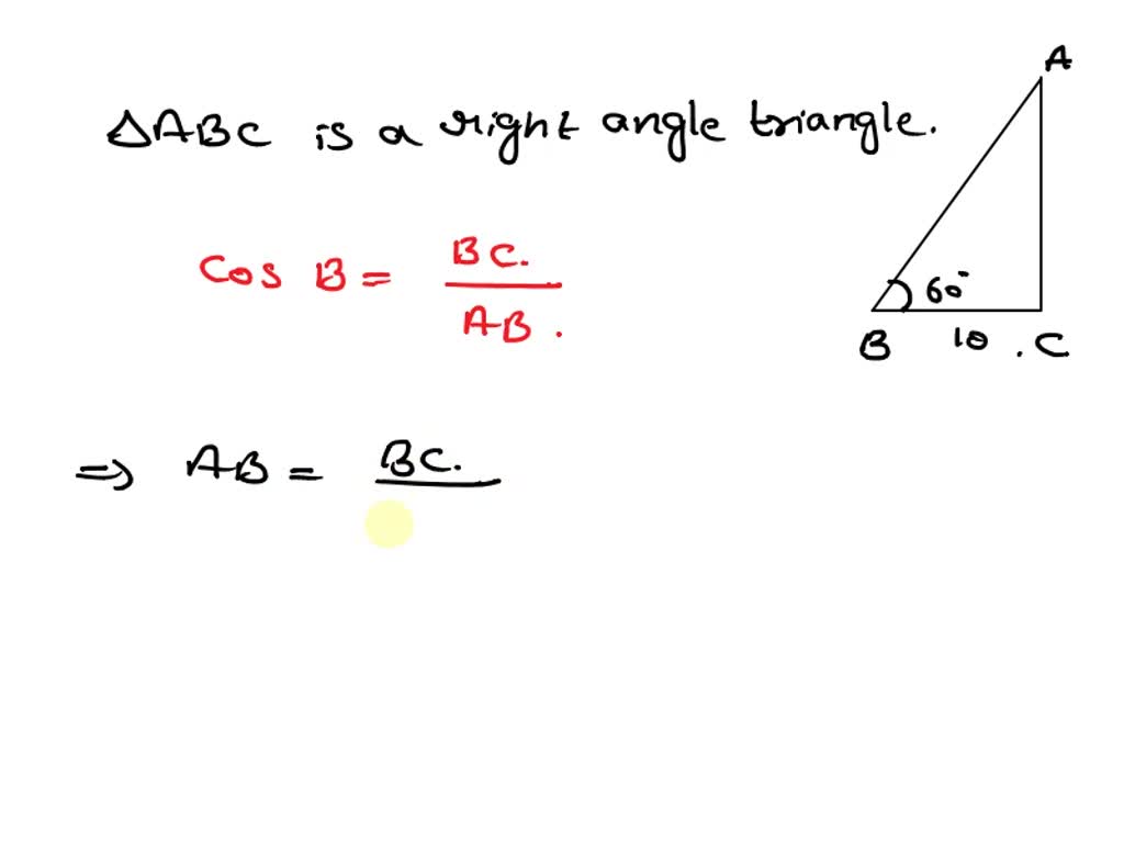 SOLVED: Consider triangle QRS. The legs each have a length of 10 units ...