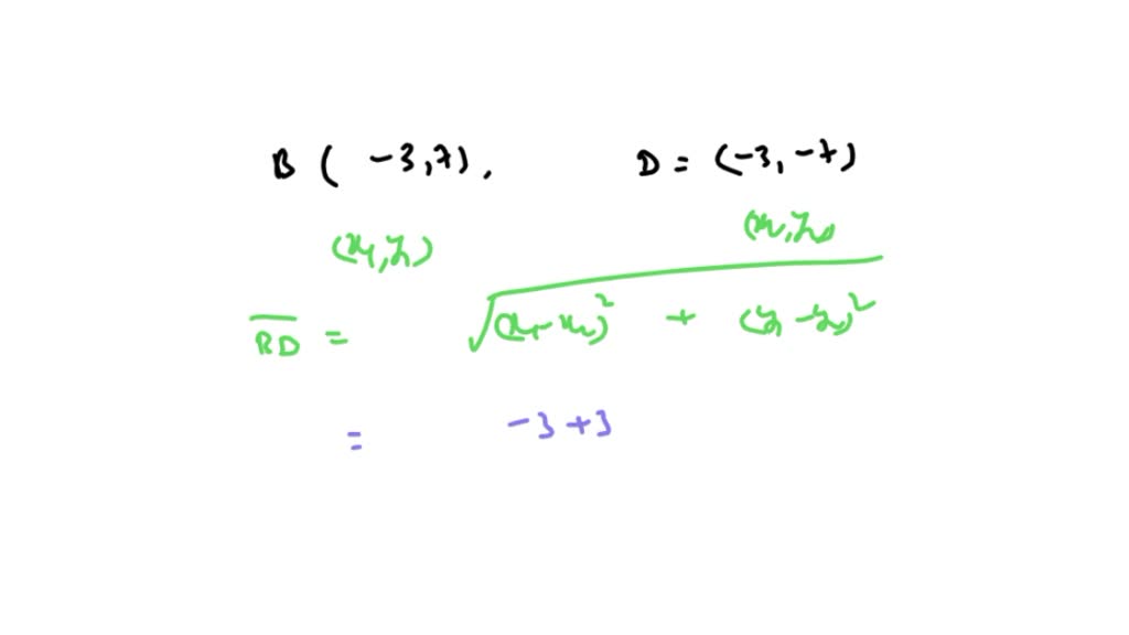 SOLVED: The coordinates of the vertices of a rectangle are A(-6,7), B ...