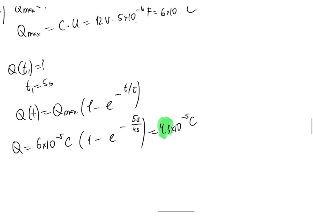SOLVED: A resistance of 10 ohms and C = 0.1 microfarad is connected in series with a 12 V ...