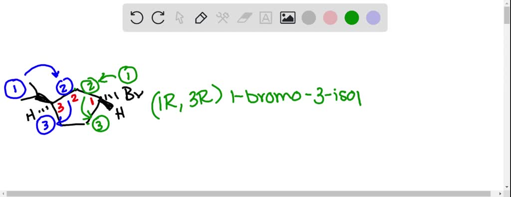 SOLVED: Question 3 What is the IUPAC name of the following compound? (1S,3R)-1-bromo-3 ...