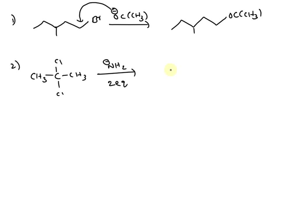 SOLVED: Draw the major, neutral organic product(s) for each reaction ...