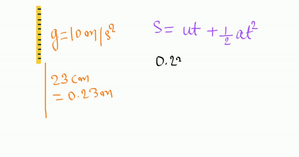 SOLVED: You can measure your own reaction time with a simple experiment ...
