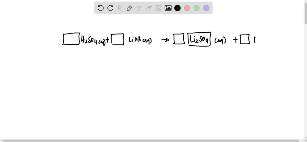 SOLVED: Write the chemical equation for the neutralization of sulfuric ...