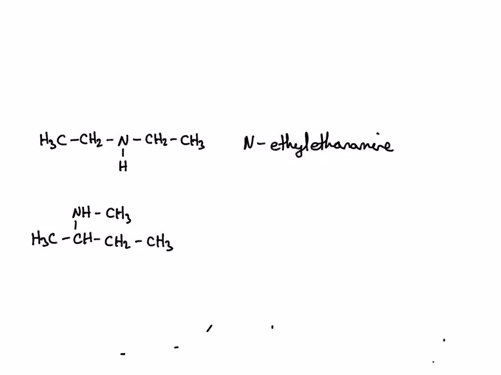 SOLVED:'Write the systematic (IUPAC) names for the amines shown below ...