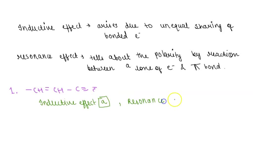 SOLVED: Classify the following substituents according to whether they ...