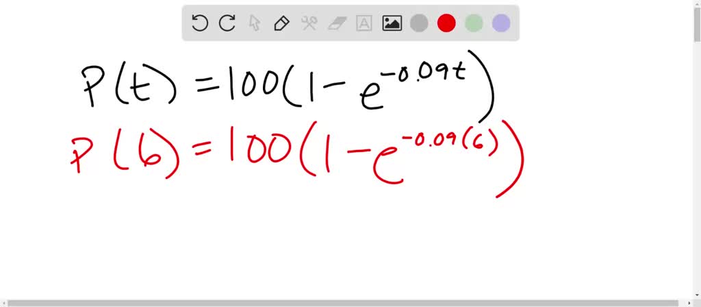 SOLVED: The percentage of a certain brand of computer chips that will fail after t years of use ...