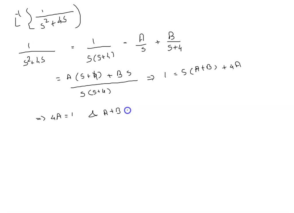 SOLVED: Use appropriate algebra and Theorem 7.2.1 to find the given ...