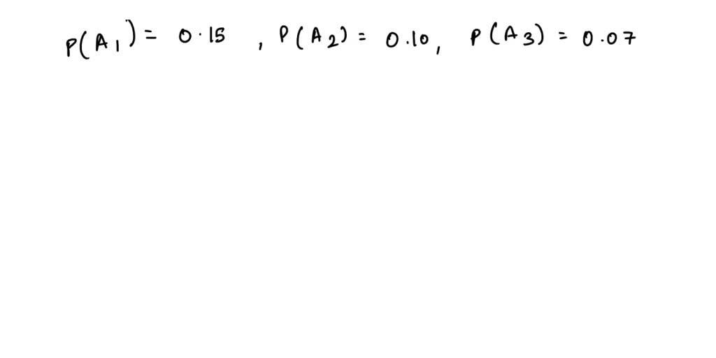 SOLVED: certain system can experience three different types of defects ... SOLVED: certain system can experience three different types of defects ...