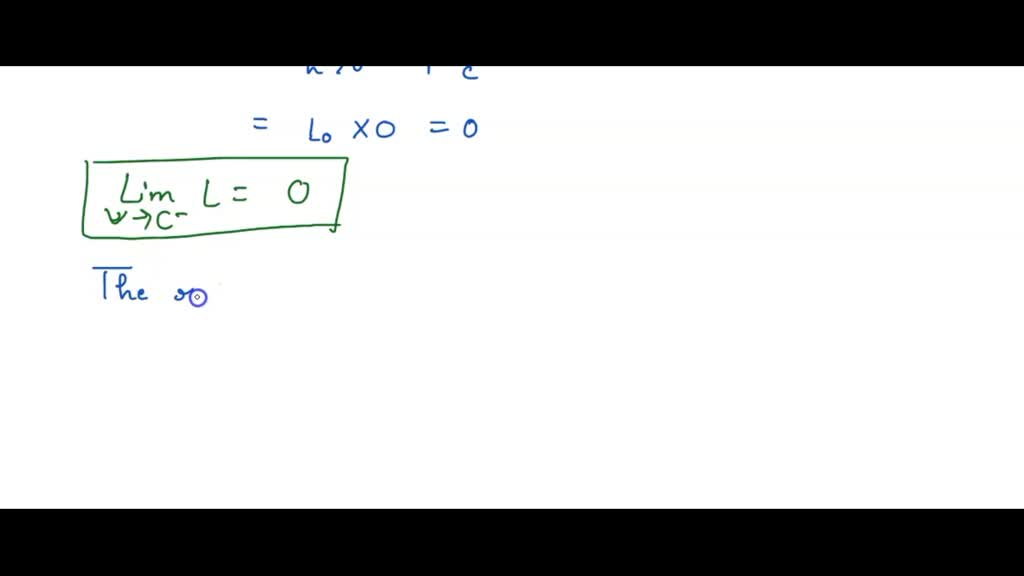 SOLVED: In the theory of relativity, the Lorentz contraction formula L ...