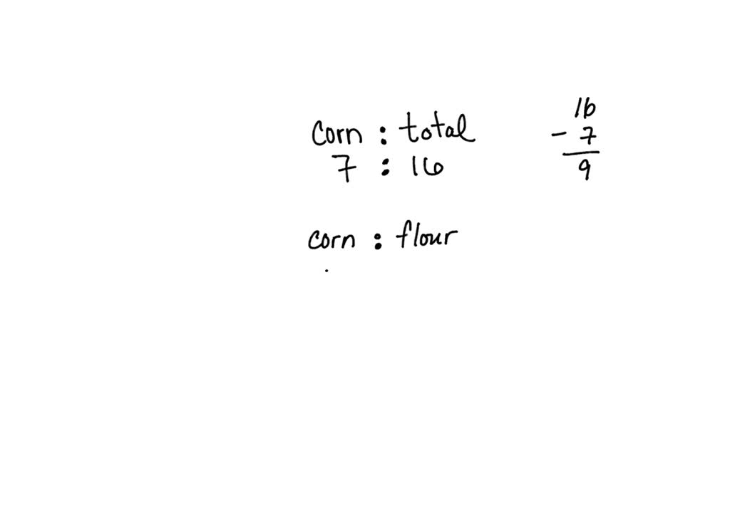 SOLVED: A grocery store clerk put only packages of flour tortillas and packages of corn ...