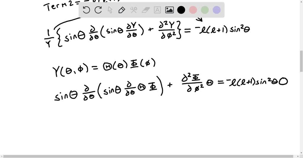 SOLVED: Write the Schrodinger wave equation for Hydrogen atom. Separate ... SOLVED: Write the Schrodinger wave equation for Hydrogen atom. Separate ...