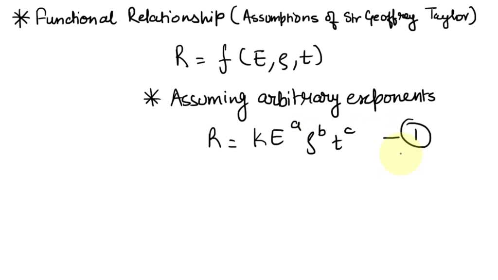 SOLVED: During World War II, Sir Geoffrey Taylor, a British fluid ...