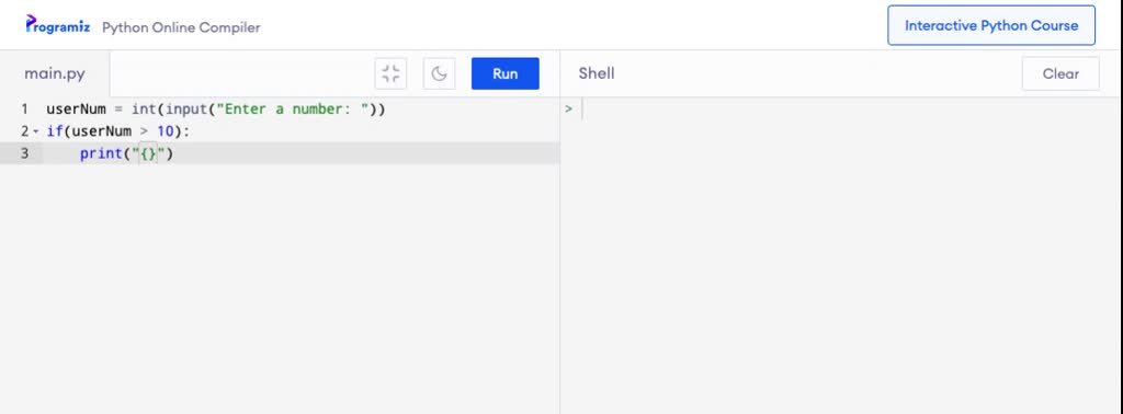 Solved 1 Write A Script That Will Ask The User To Input A Number