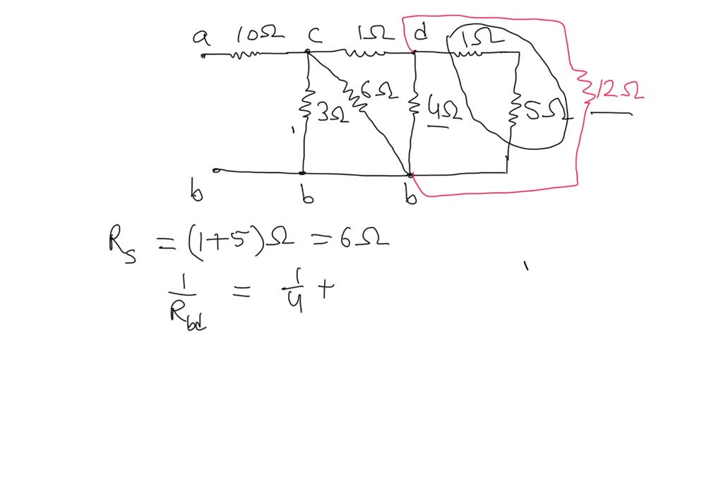 SOLVED: Calculate the equivalent resistance Rab in the circuit in Fig 109.